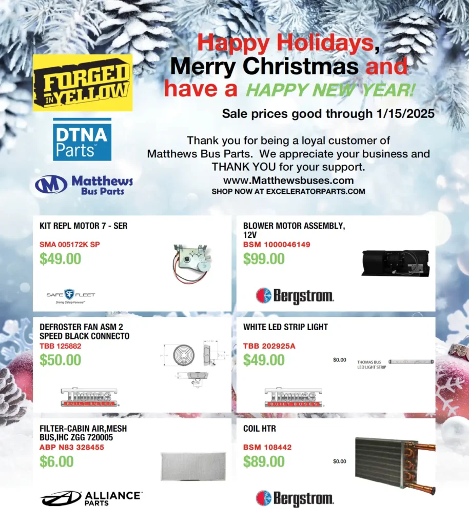 Flyers – Matthews Buses 2024